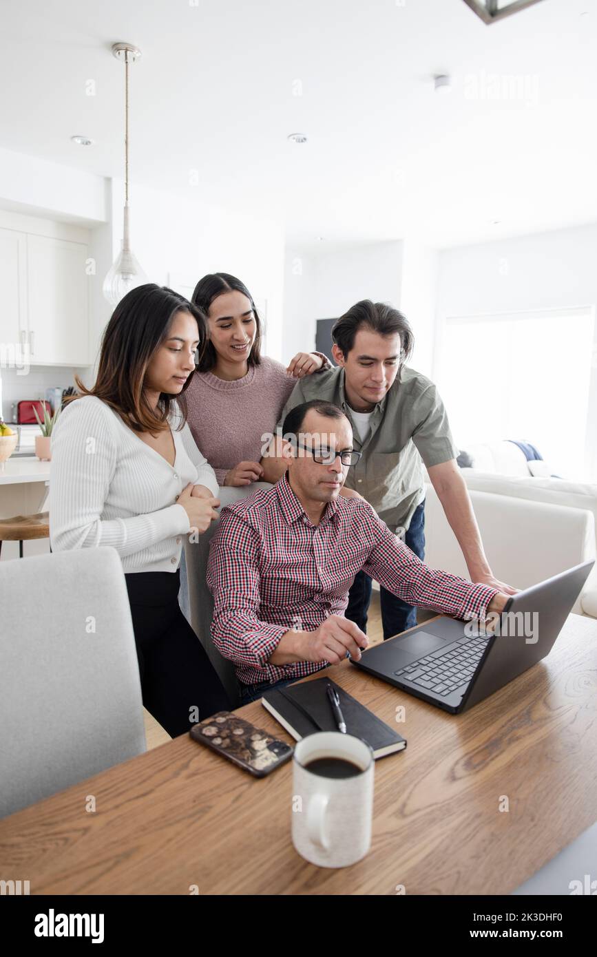 Using at the table hi-res stock photography and images - Alamy