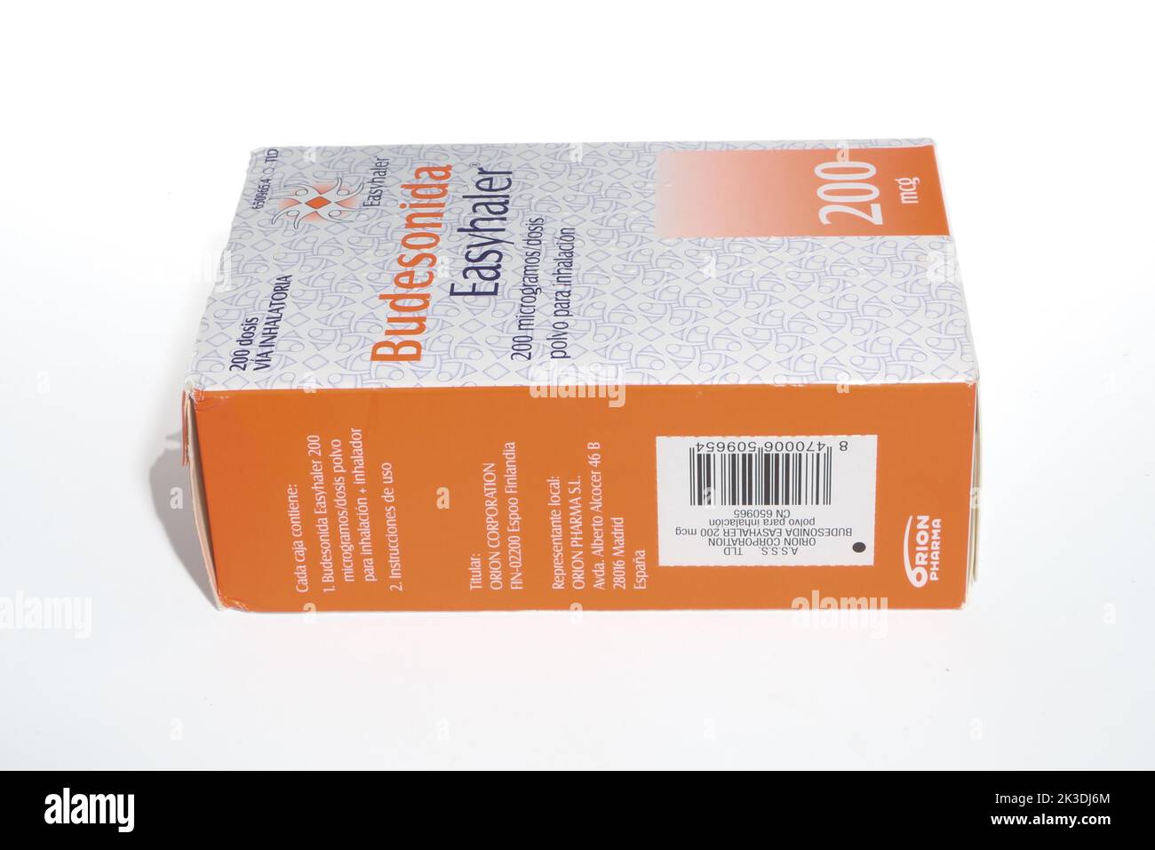 Budesonida easyhaler 200 mcg polvo para inhalacion hi-res stock ...