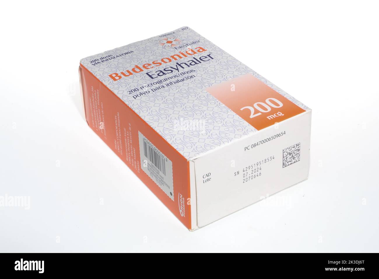Budesonida easyhaler 200 mcg polvo para inhalacion hi-res stock ...