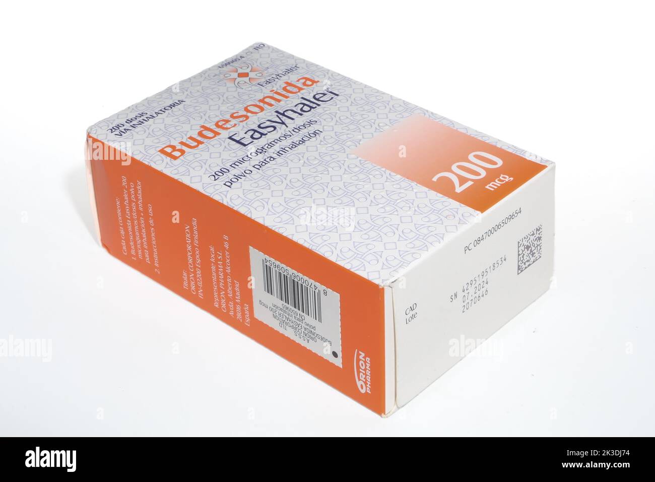 Budesonida easyhaler 200 mcg polvo para inhalacion hi-res stock ...