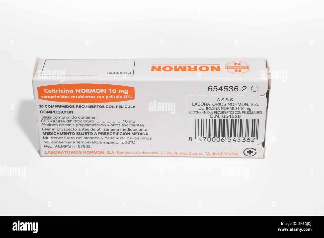 Antihistaminicos para uso sistemico hi-res stock photography and images ...