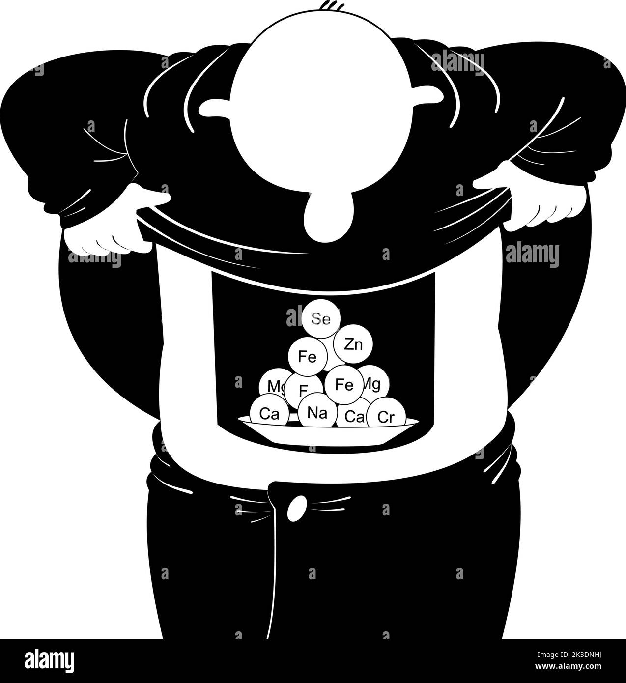Healthy Person Clipart Black And White