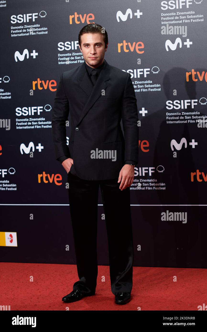 Pol Monen attends "Marlowe" premiere during 70th San Sebastian Donostia ...