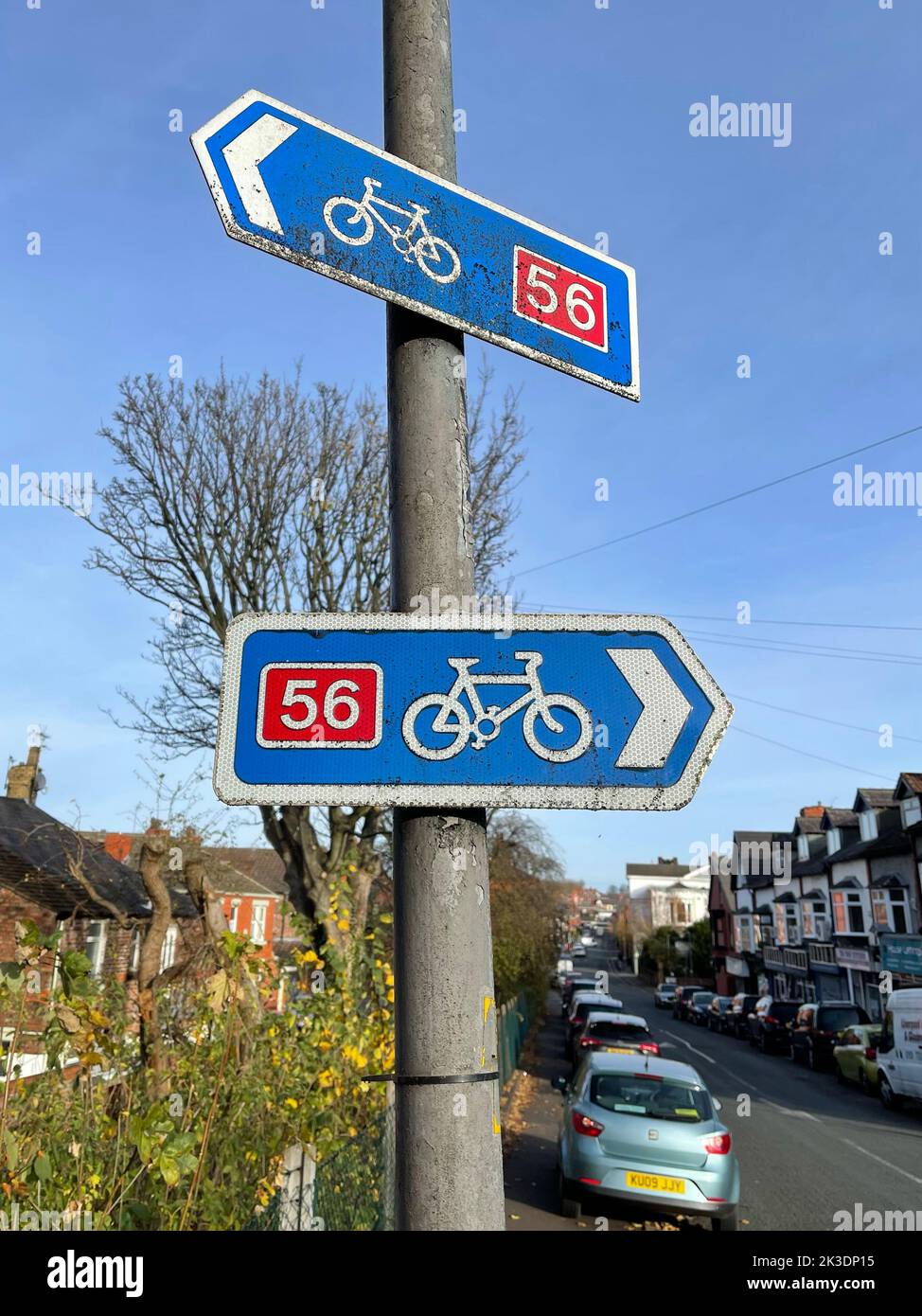 Cycle route 56 hi-res stock photography and images - Alamy
