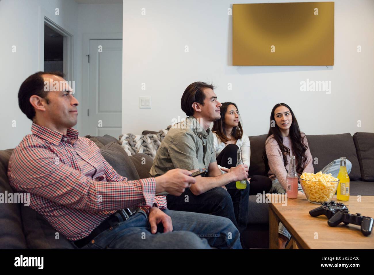 Father watching his children hi-res stock photography and images - Alamy