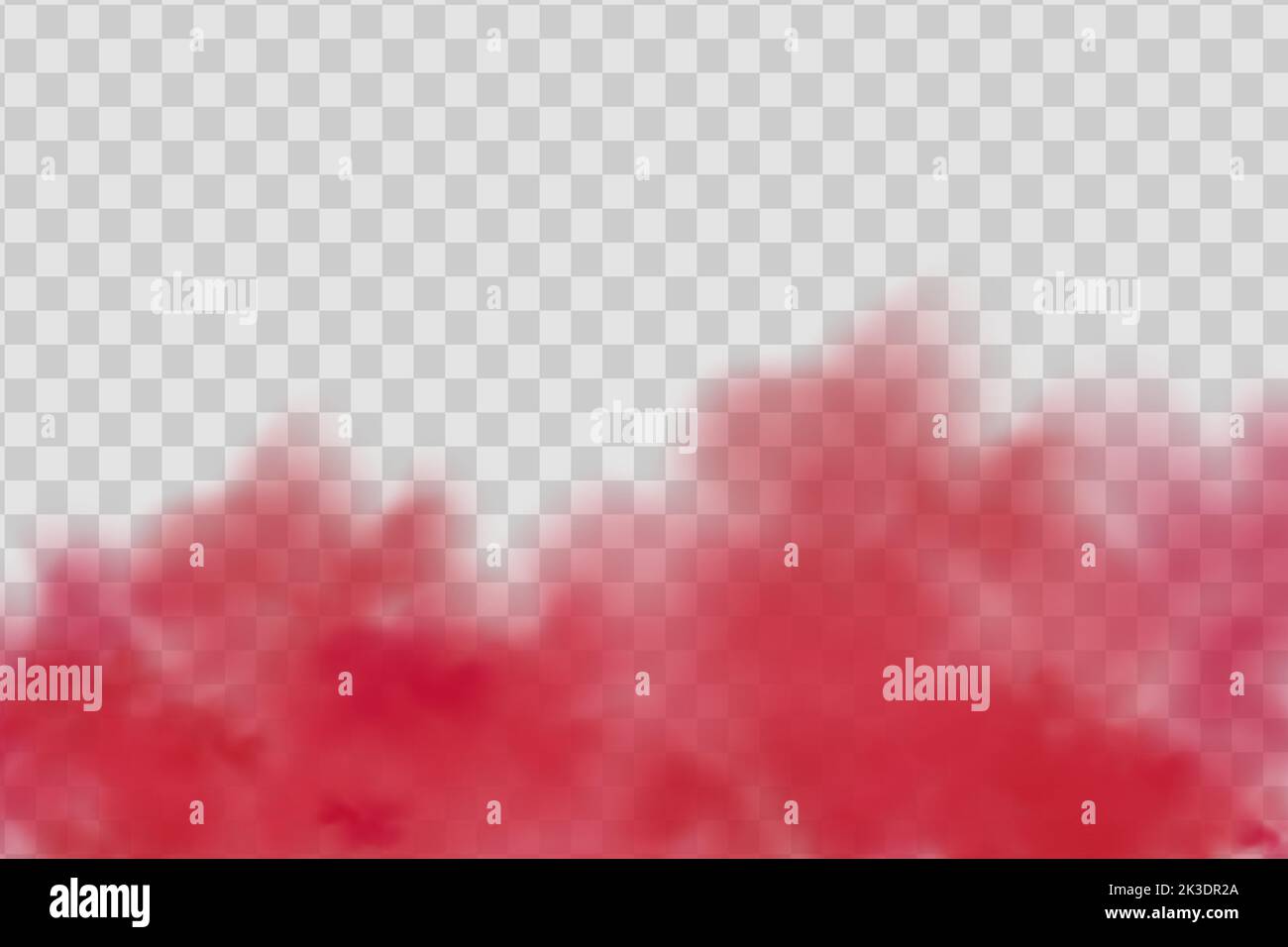 Purple poisonous gas, dust and smoke effect.Realistic scary mystical ...