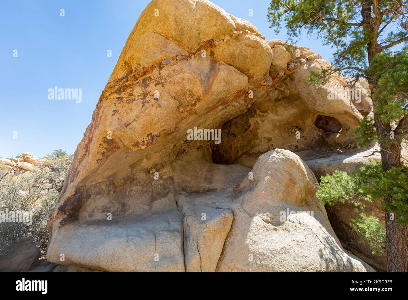 Mysteries of the Desert symbol in Joshua Tree National Park at ...