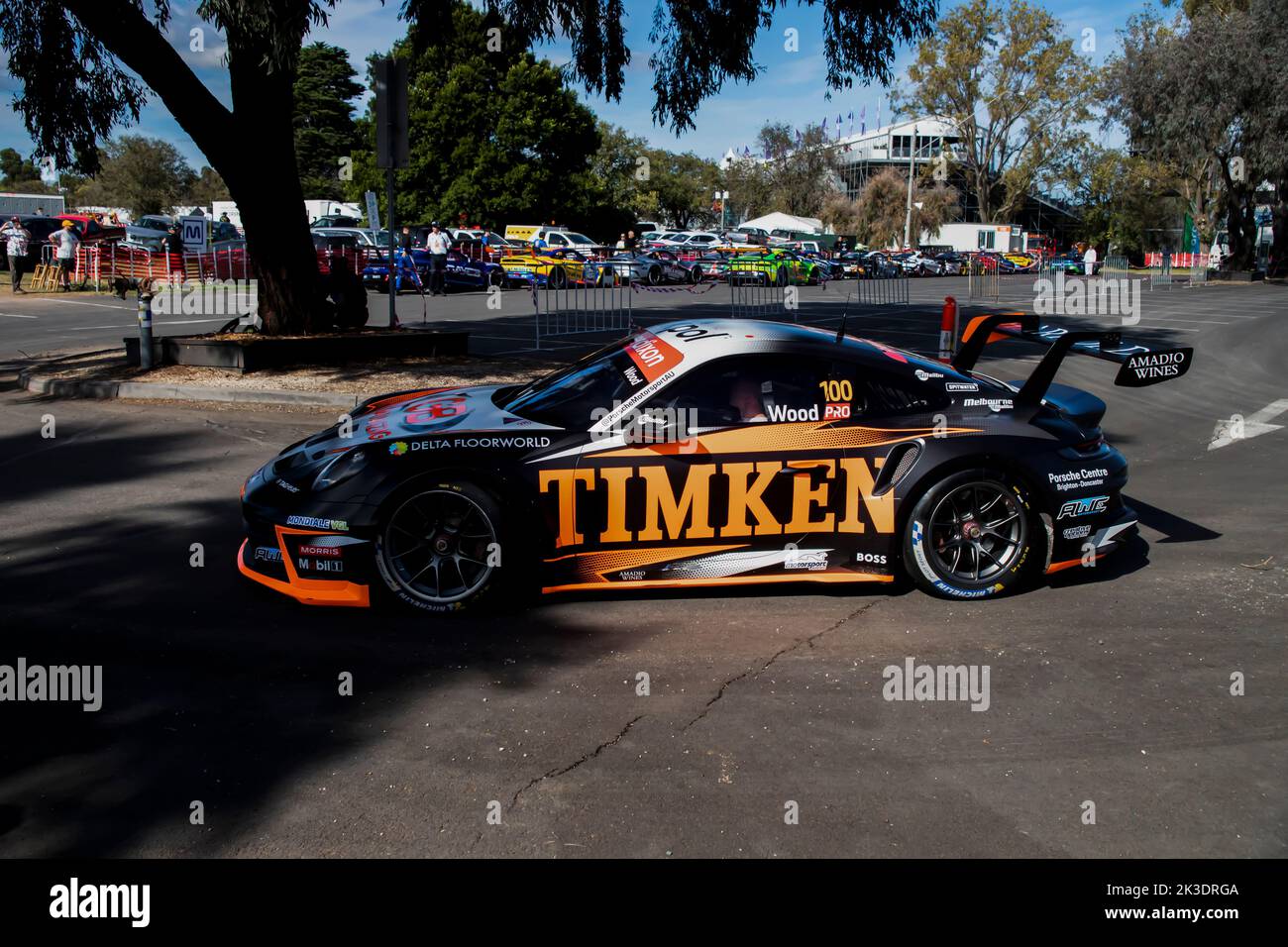 The Porsche Carreras getting ready for Porsche Carrera cup down at ...