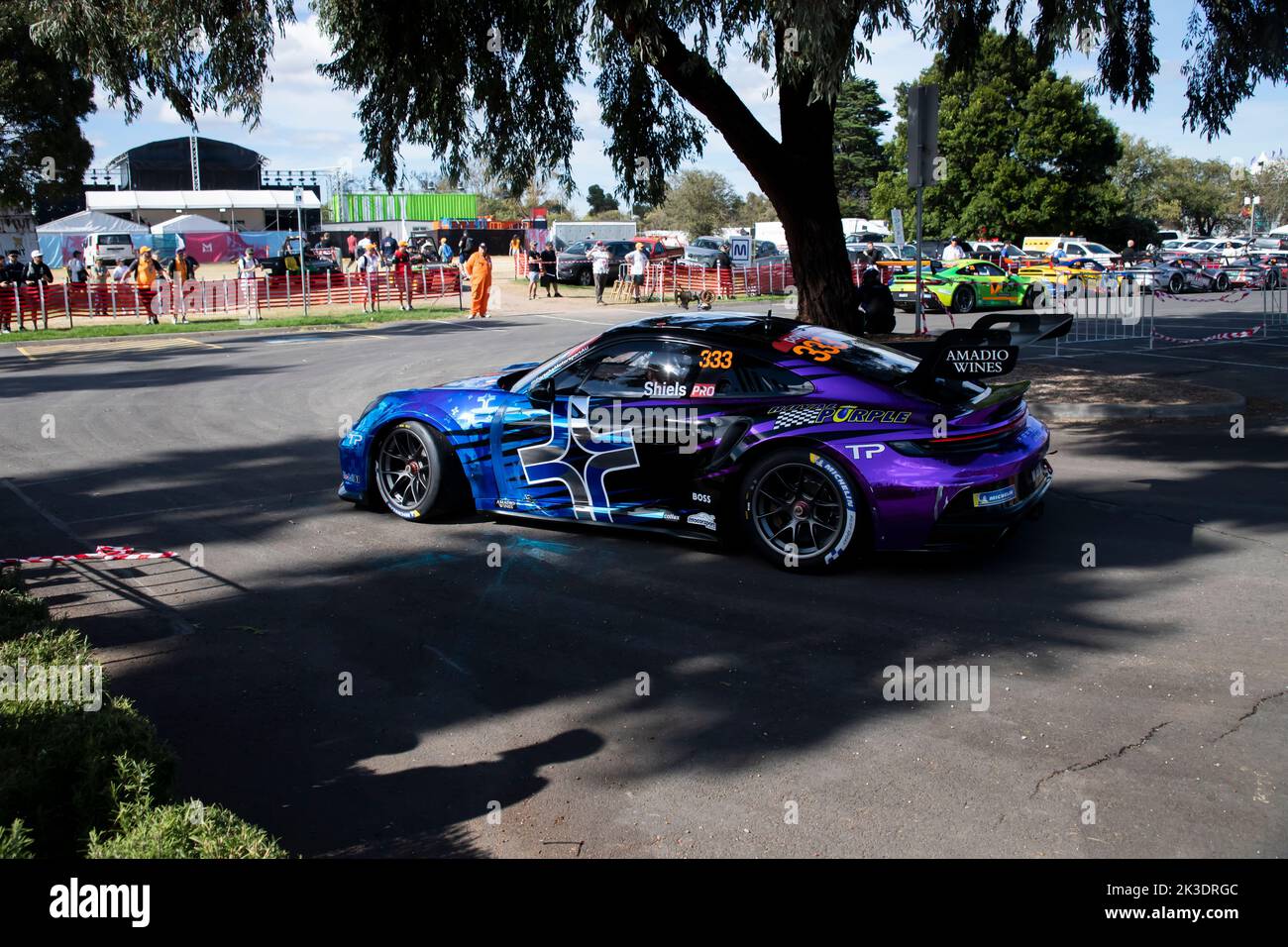 The Porsche Carreras getting ready for Porsche Carrera cup down at ...