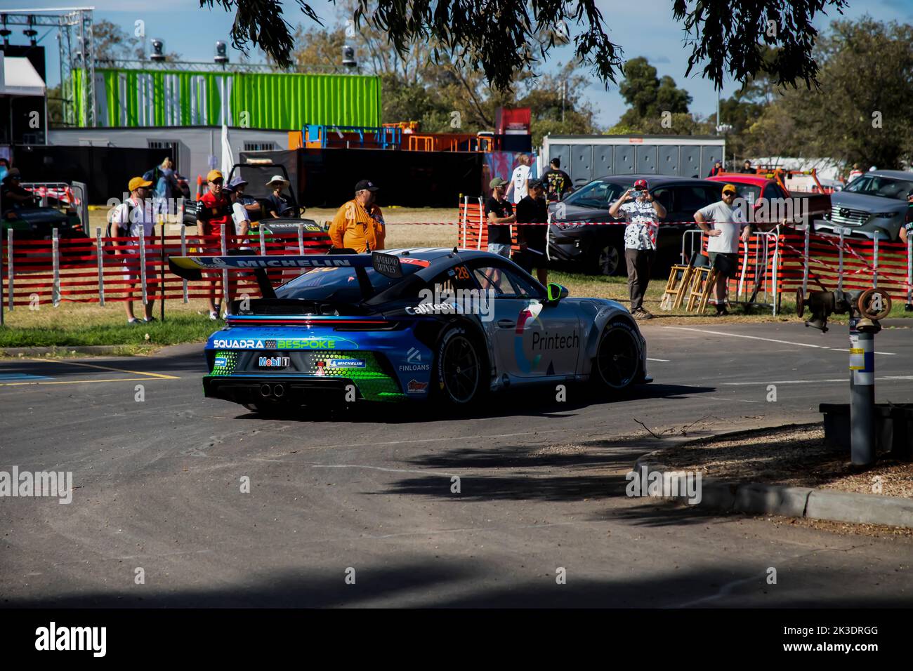 The Porsche Carreras getting ready for Porsche Carrera cup down at ...