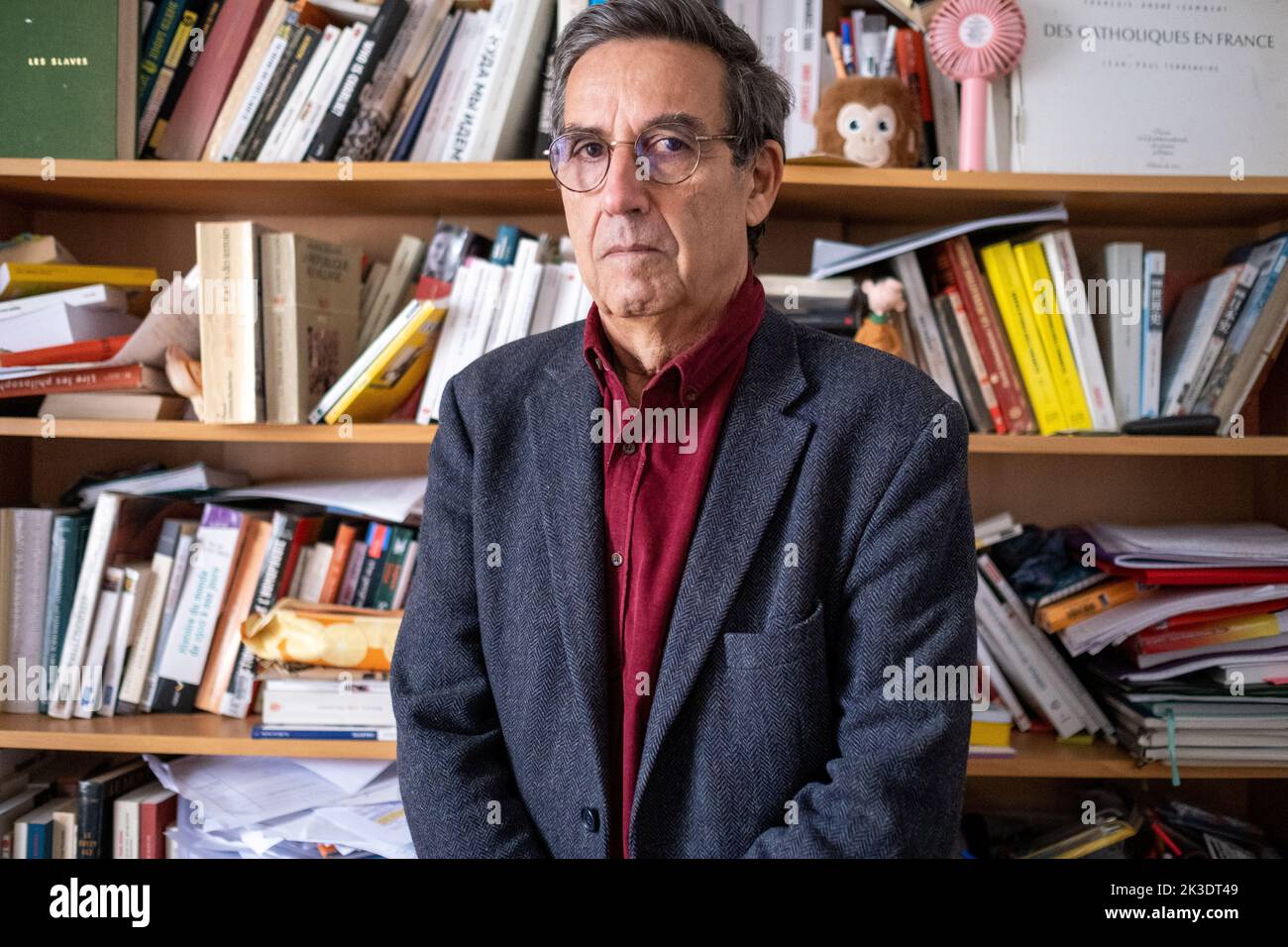 France, Paris on 2022-09-16. Portrait of the French anthropologist ...