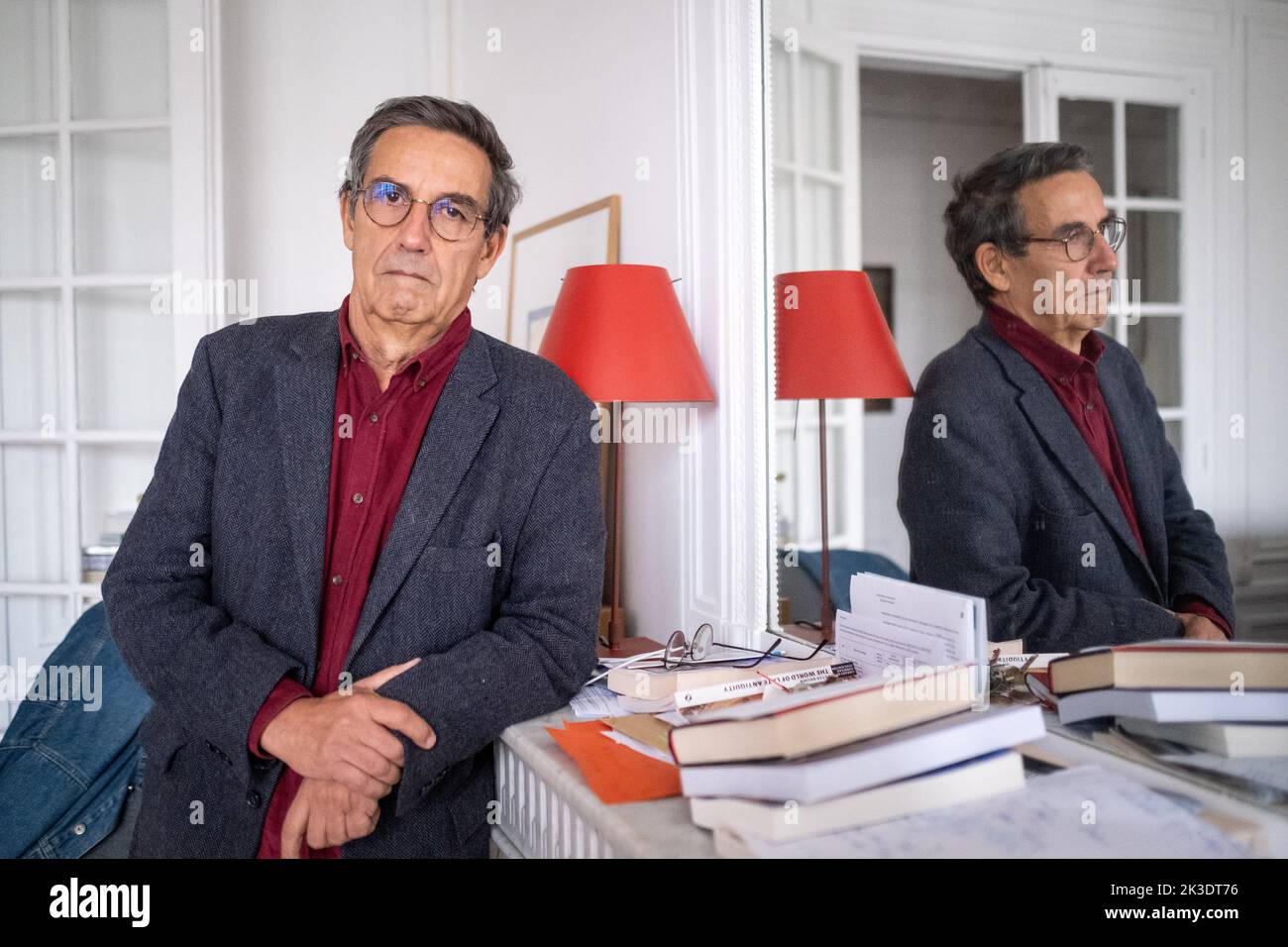 France, Paris on 2022-09-16. Portrait of the French anthropologist ...
