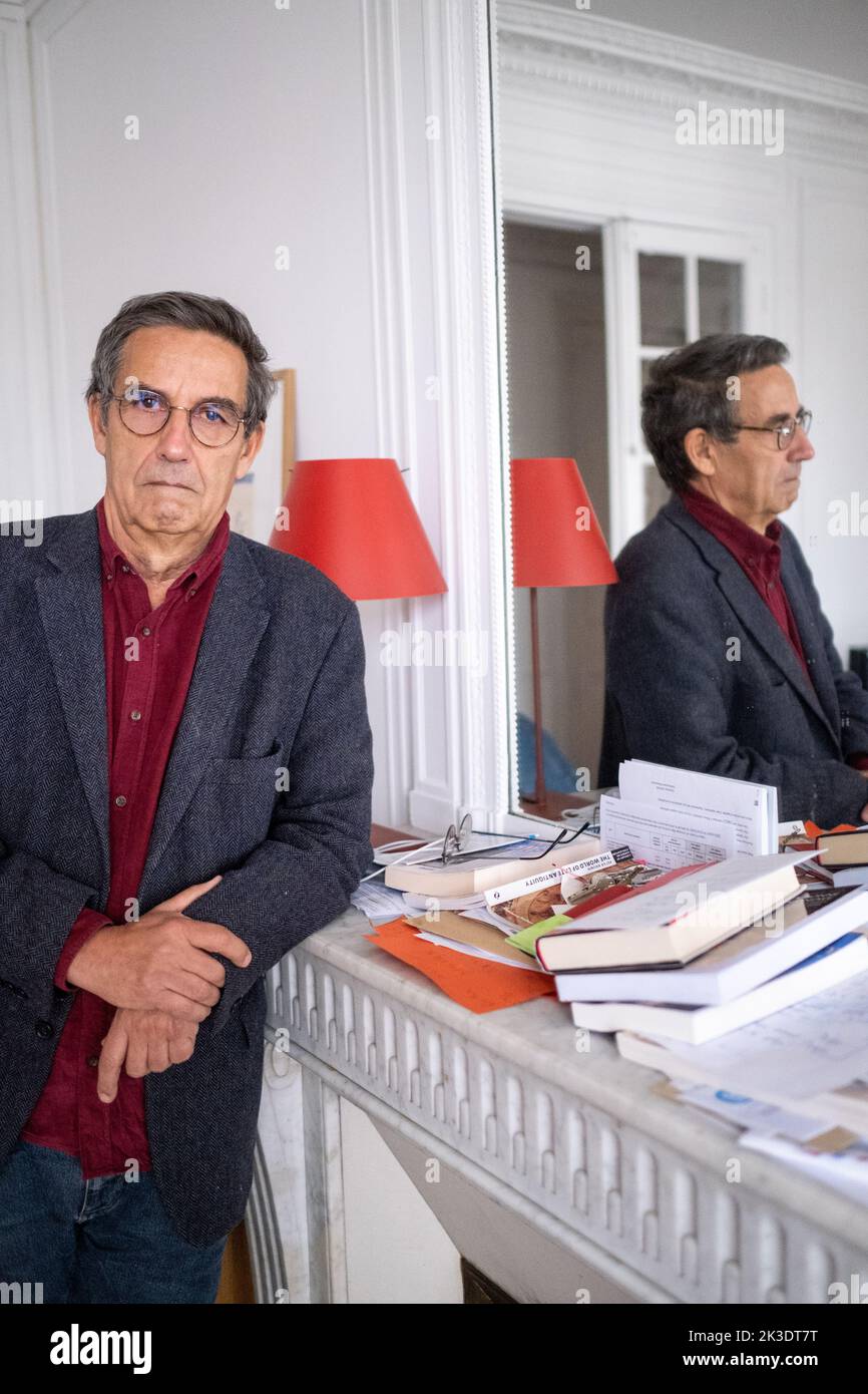 France, Paris on 2022-09-16. Portrait of the French anthropologist ...