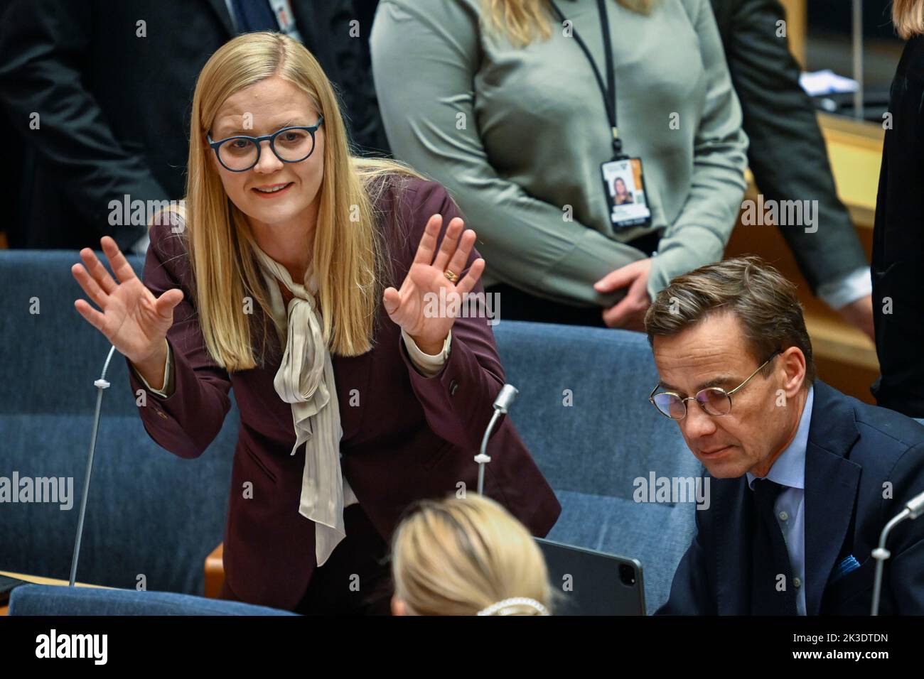 Sweden democrat Julia Kronlid was elected to second depute Speaker of ...