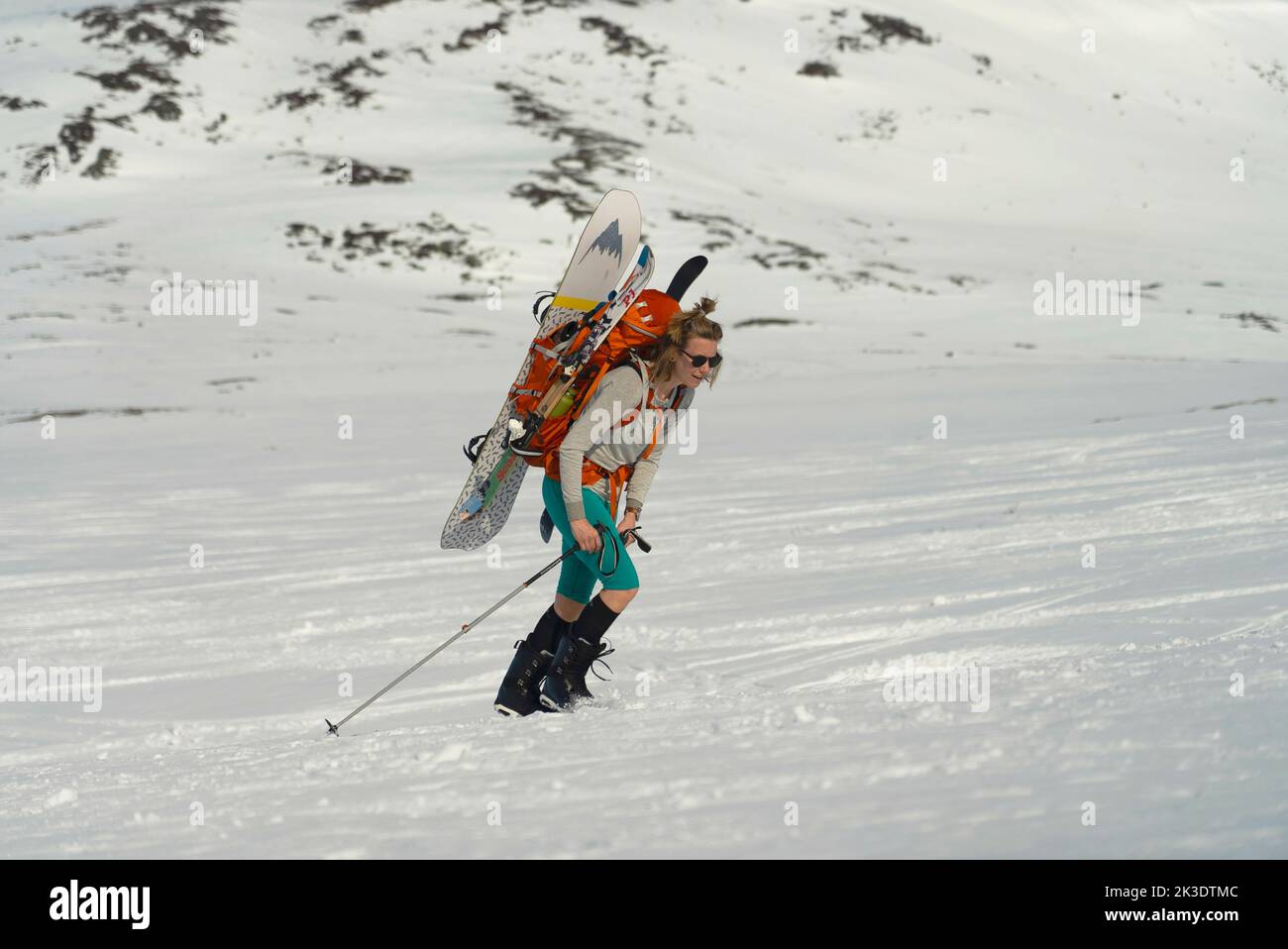Back country skking hi-res stock photography and images - Alamy