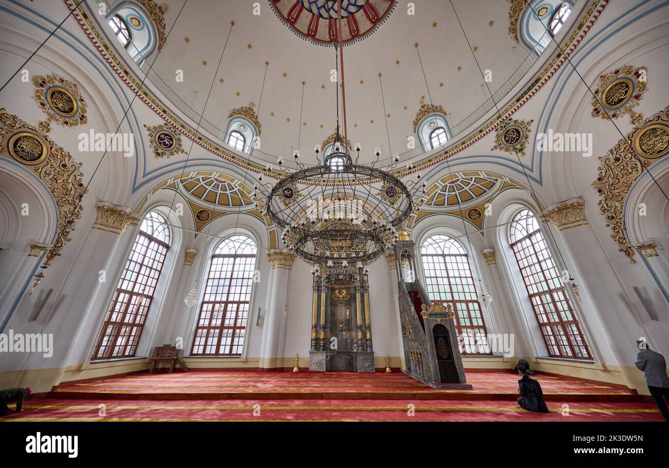 interior shot of Azizia Mosque, Konya, Turkey Stock Photo - Alamy
