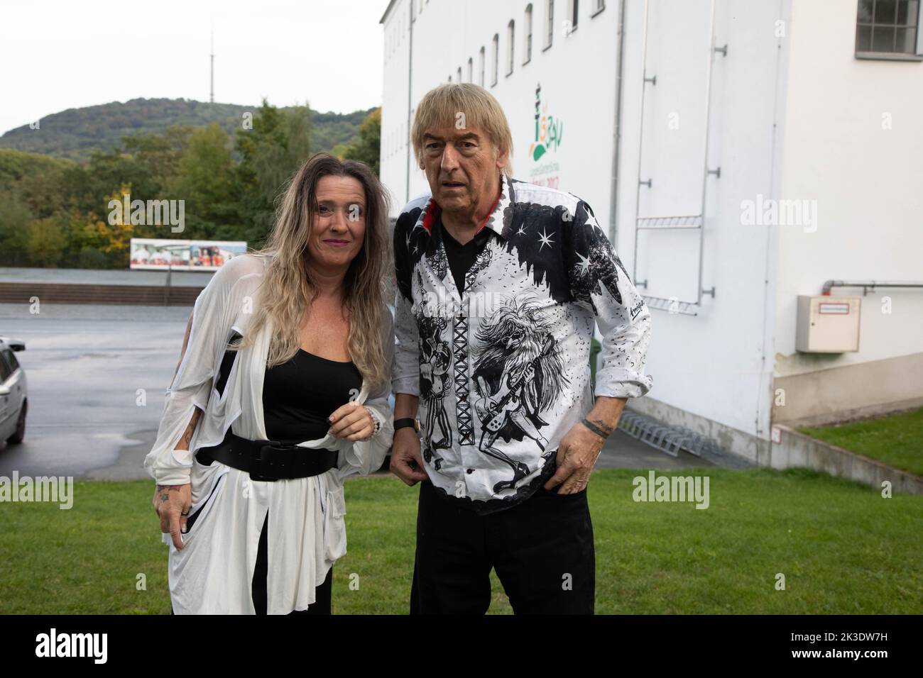 Daniela Ulrich aka Daniela Alfinito mit ihrem Vater Bernd Ulrich von ...