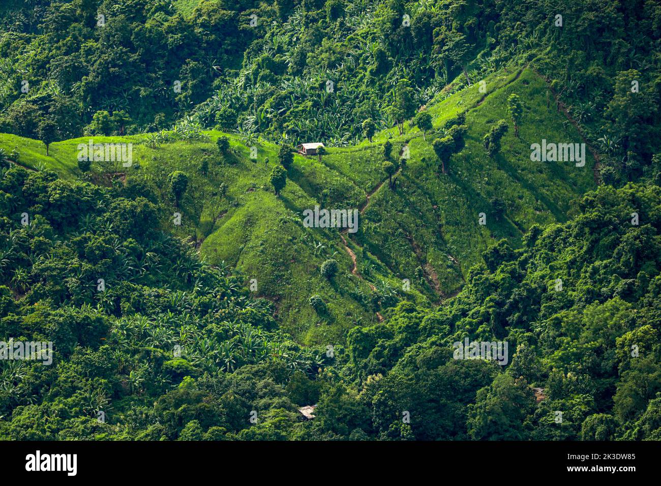 Dhaka, Dhaka, Bangladesh. 26th Sep, 2022. A aerial View of Bandarban ...