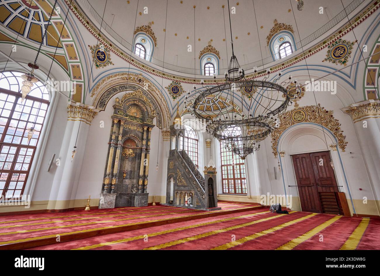 interior shot of Azizia Mosque, Konya, Turkey Stock Photo - Alamy