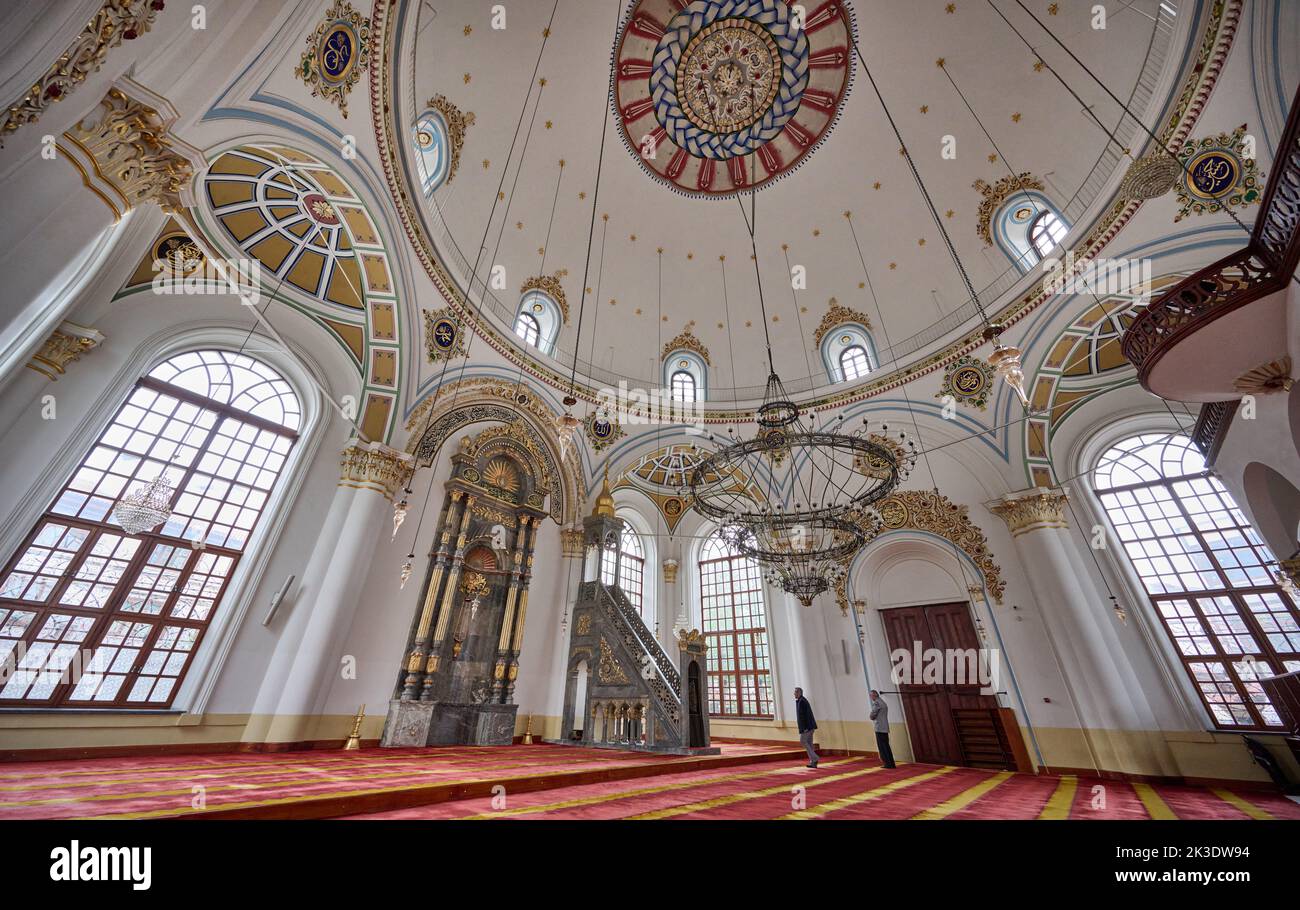 interior shot of Azizia Mosque, Konya, Turkey Stock Photo - Alamy