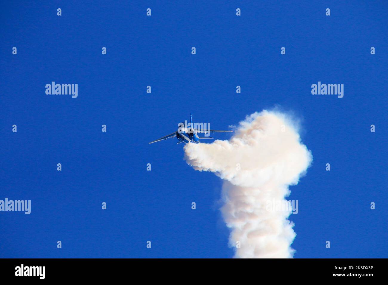 Japanese aerobatic team Blue Impulse display Stock Photo - Alamy