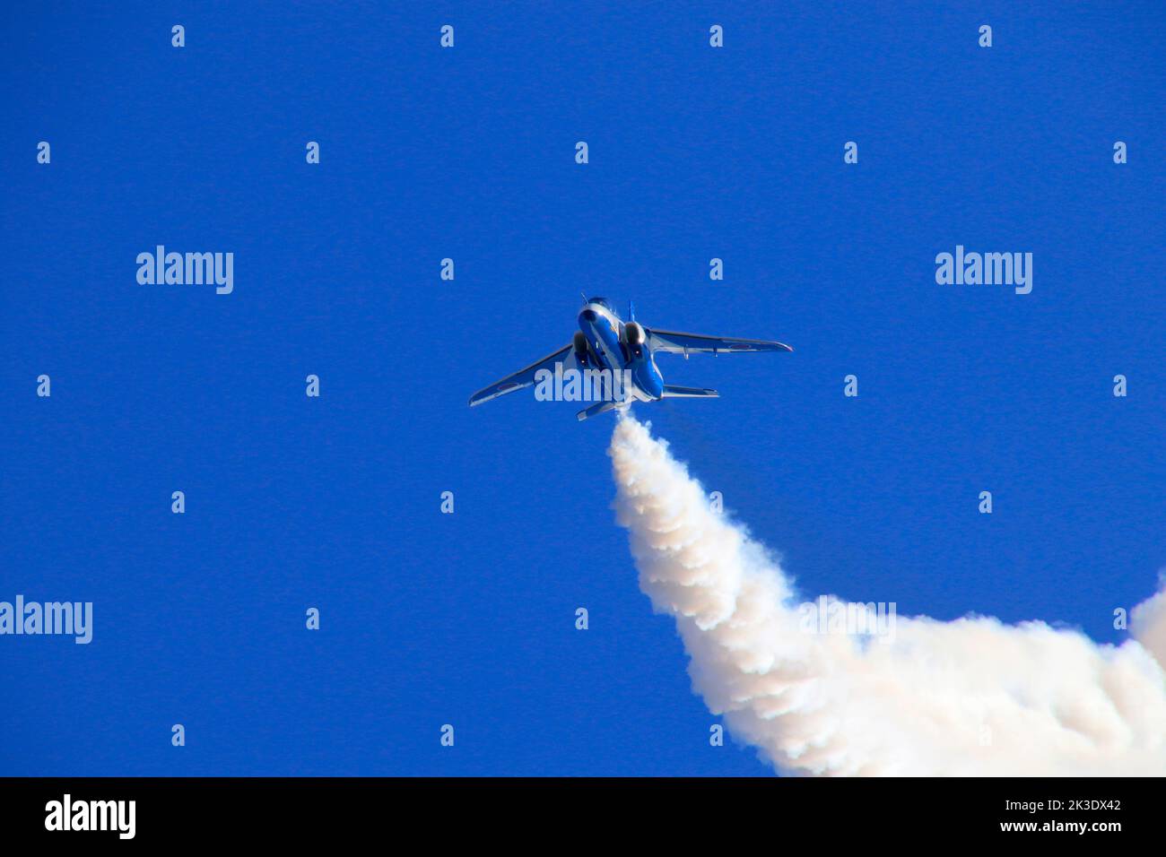 Japanese aerobatic team Blue Impulse display Stock Photo - Alamy