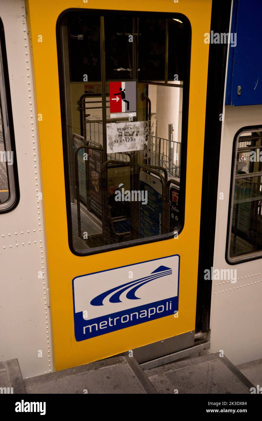 Cable car in Naples, Napoli,Italy Stock Photo - Alamy