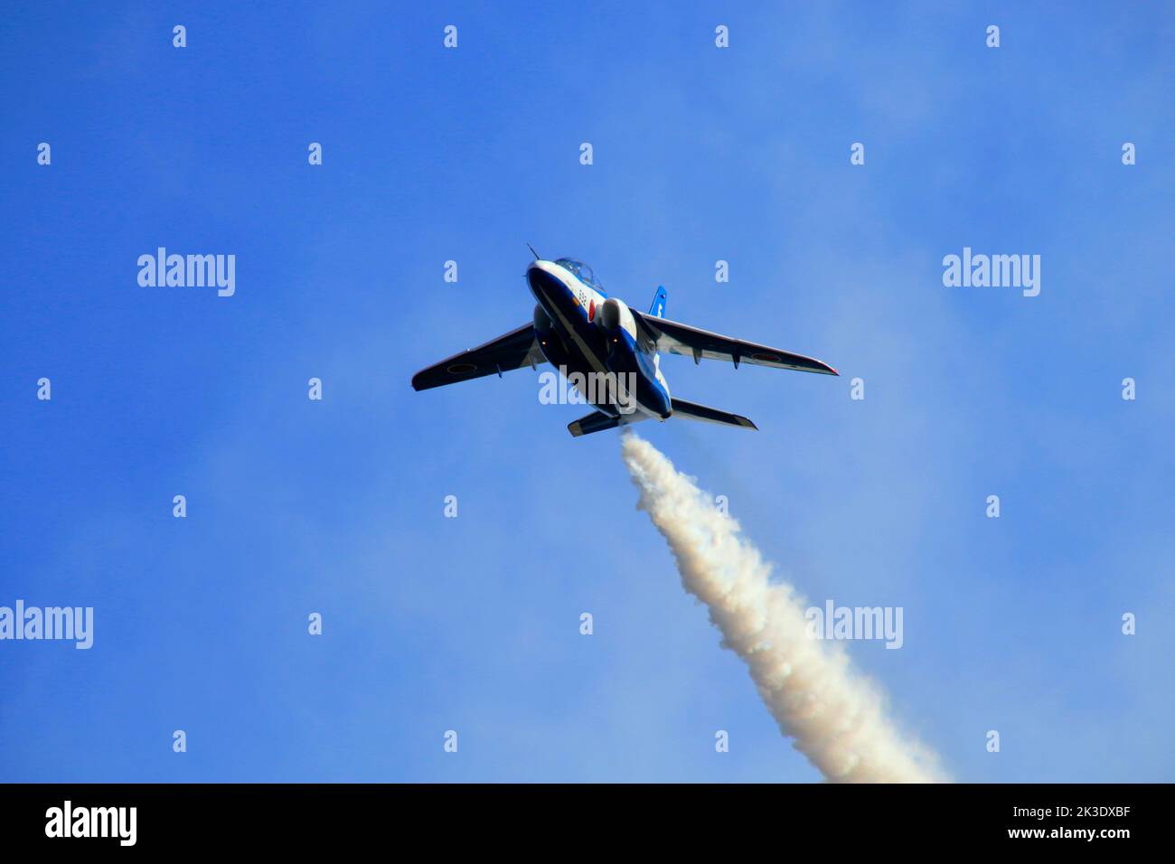 Japanese aerobatic team Blue Impulse display Stock Photo - Alamy