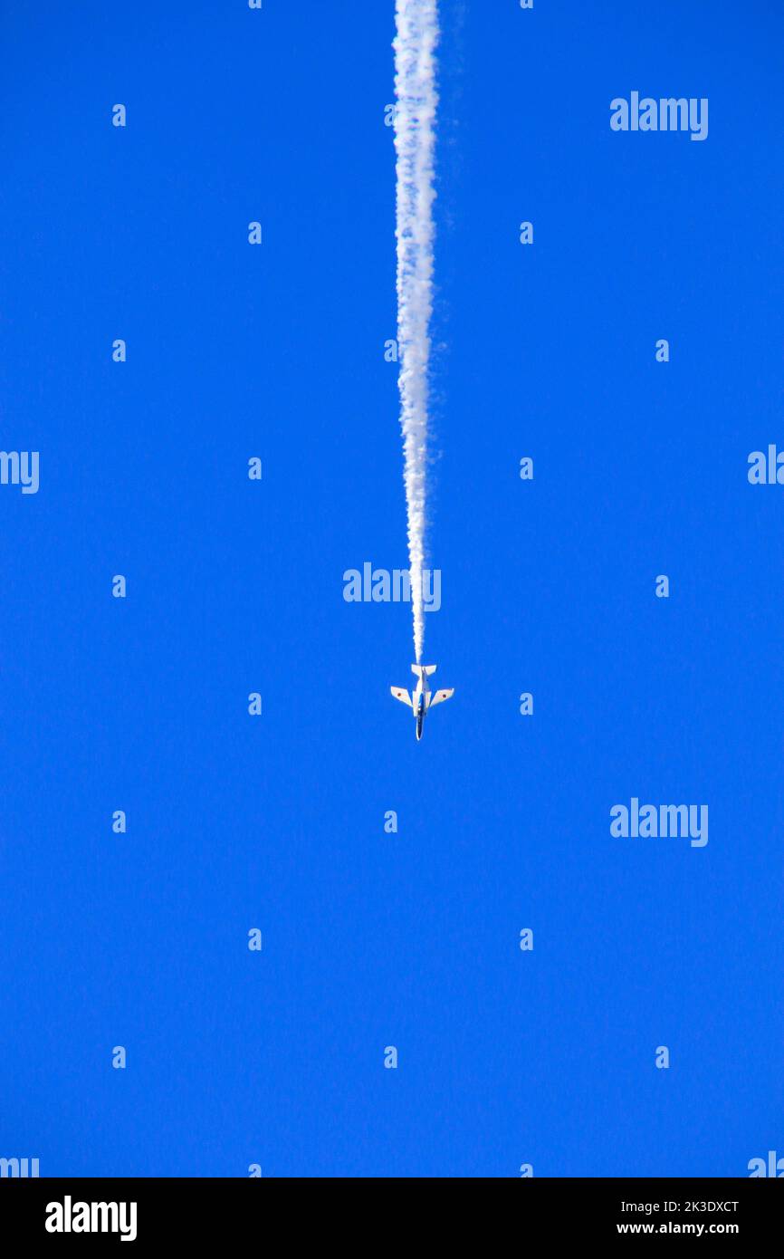 Japanese aerobatic team Blue Impulse display Stock Photo - Alamy