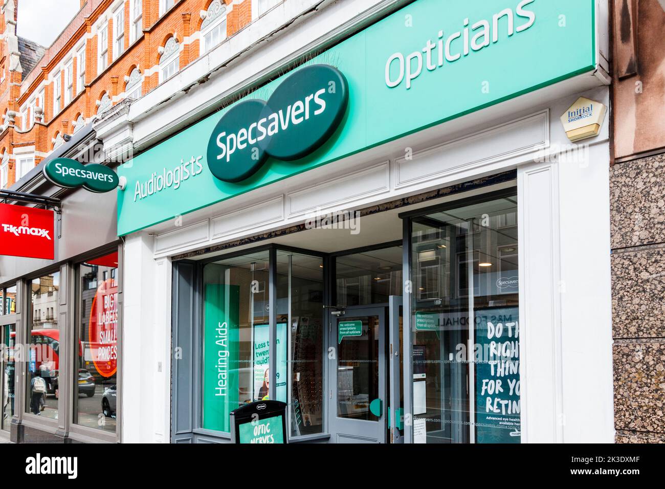 A branch of Specsavers opticians on Camden High Street, London, UK ...