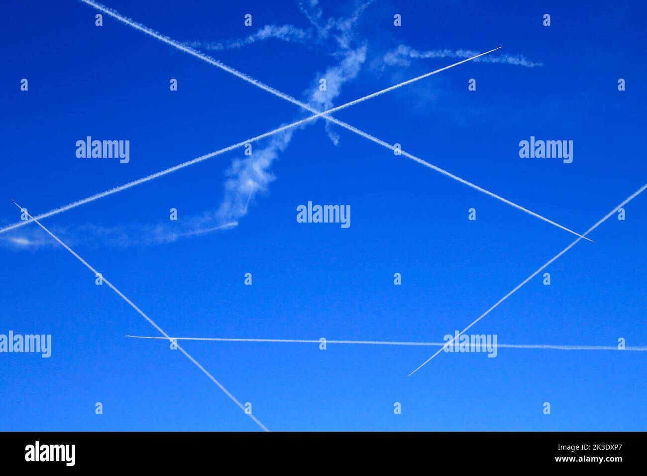 Japanese aerobatic team Blue Impulse display Stock Photo - Alamy
