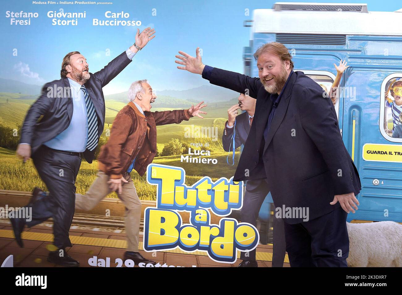 Rome, Italien. 26th Sep, 2022. The Italian actor Stefano Fresi during ...