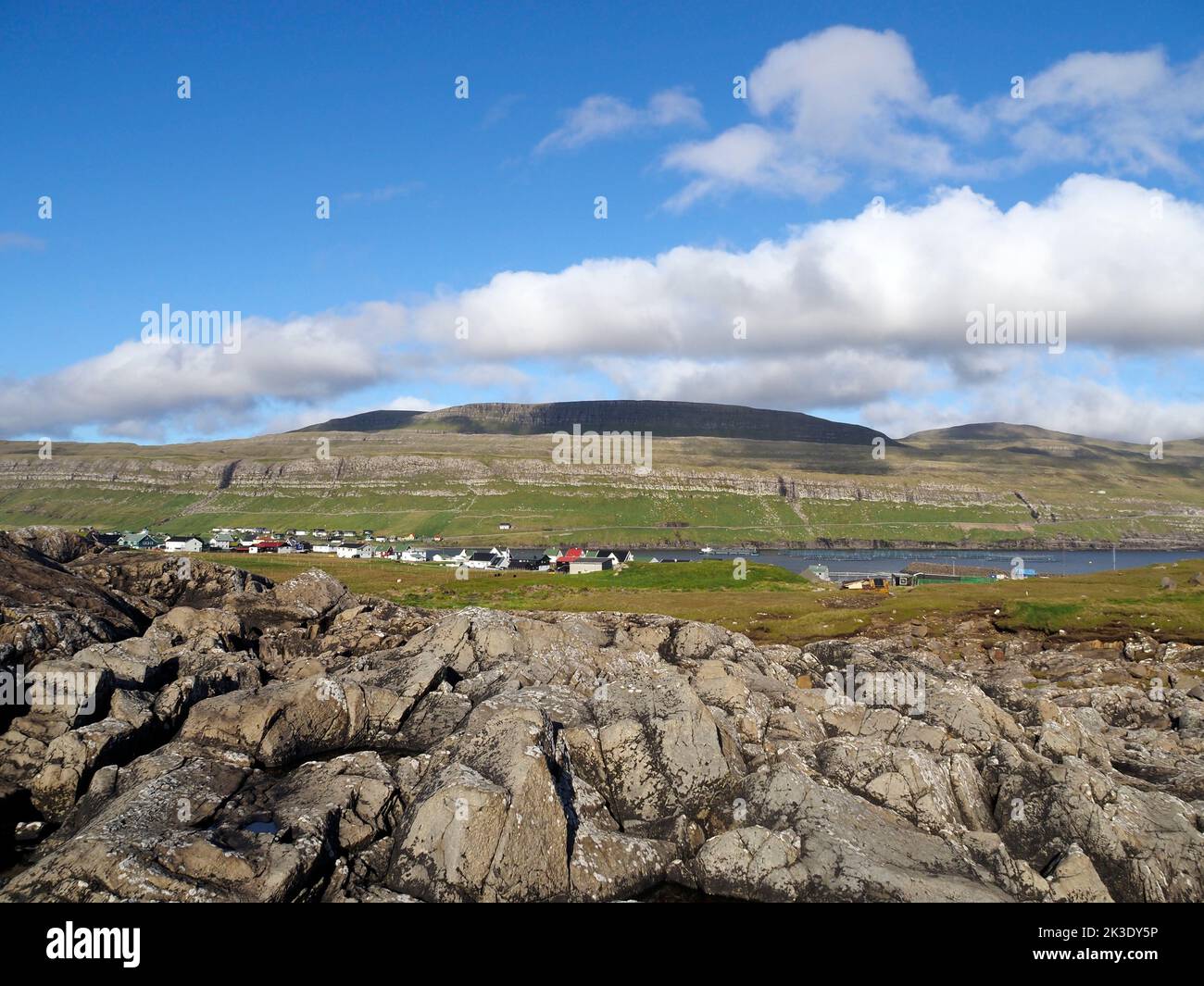 Sandur, Sandoy, Faroes Stock Photo - Alamy