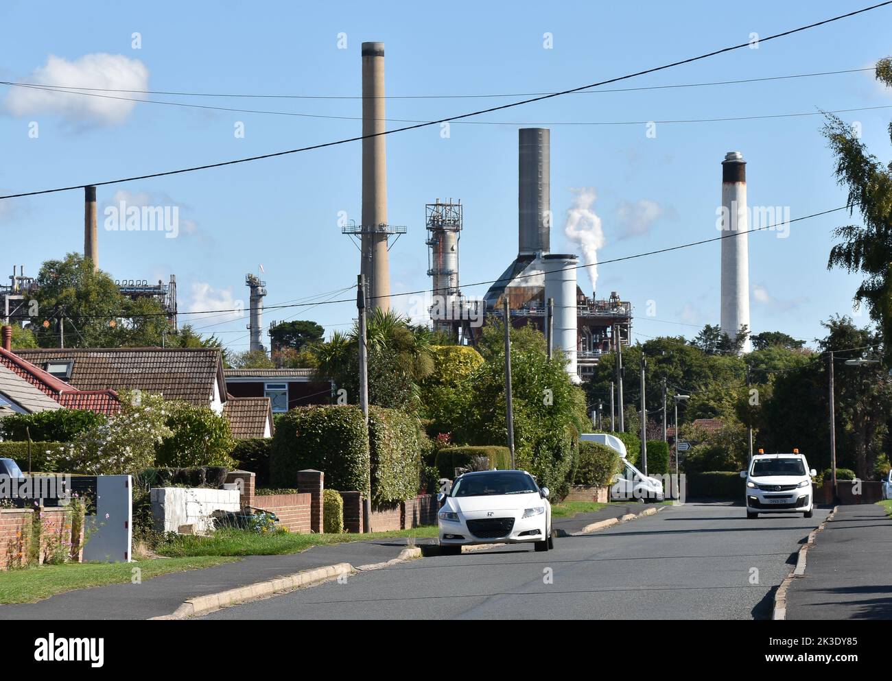 Fawley Oil Refinery Stock Photo - Alamy