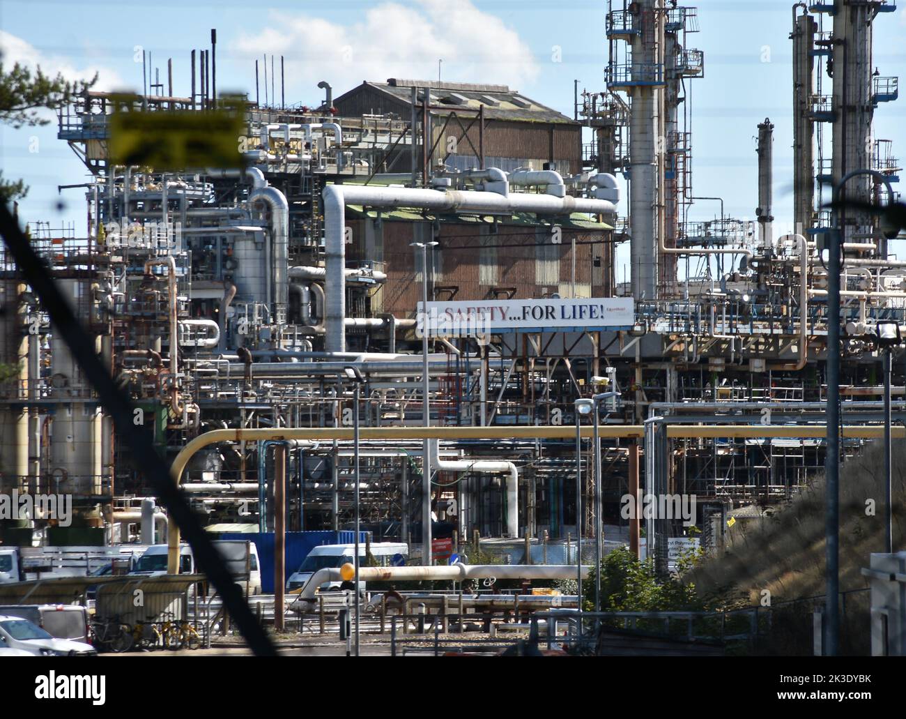 Fawley Oil Refinery Stock Photo - Alamy