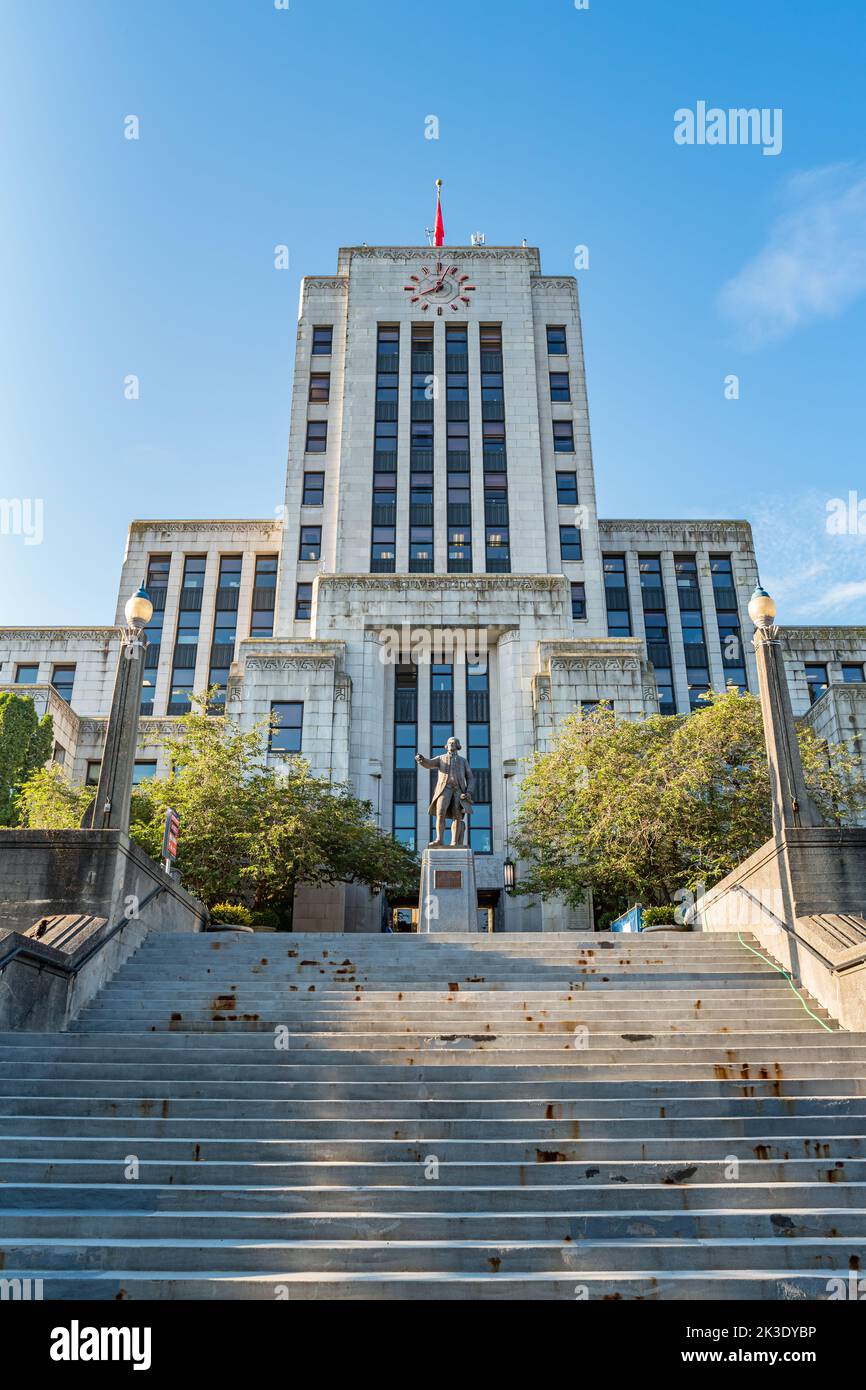The City Hall building in Vancouver, BC, Canada Stock Photo - Alamy