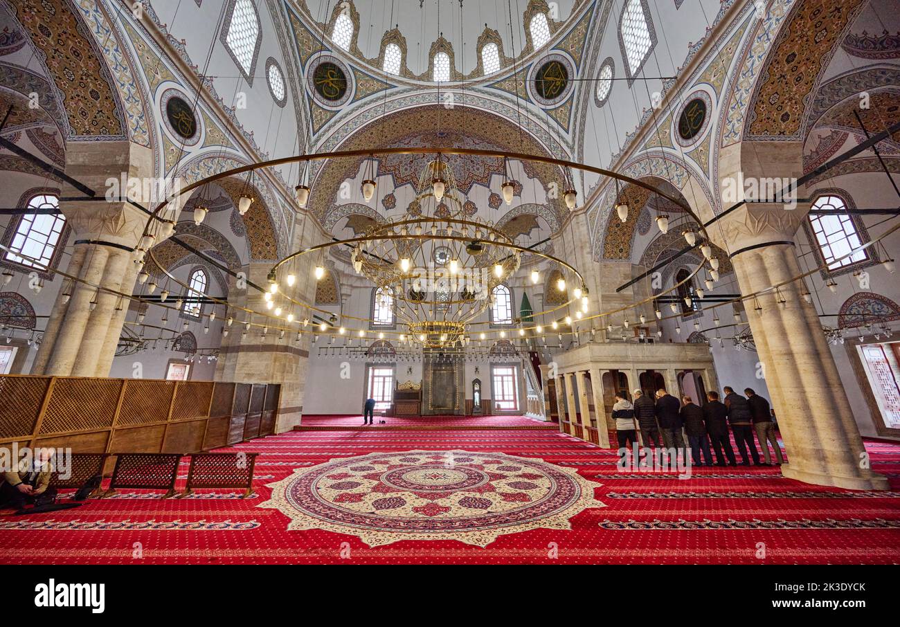 inside view of Selimiye Mosque, Konya, Turkey Stock Photo - Alamy