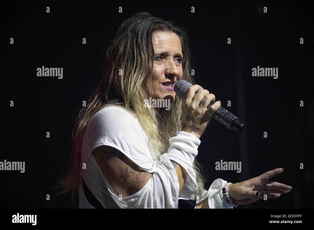 Daniela Ulrich aka Daniela Alfinito bei der "Für unsere Freunde" Tour ...