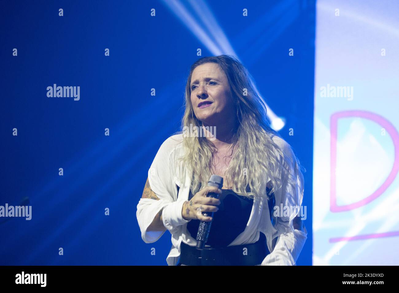 Daniela Ulrich aka Daniela Alfinito bei der "Für unsere Freunde" Tour ...