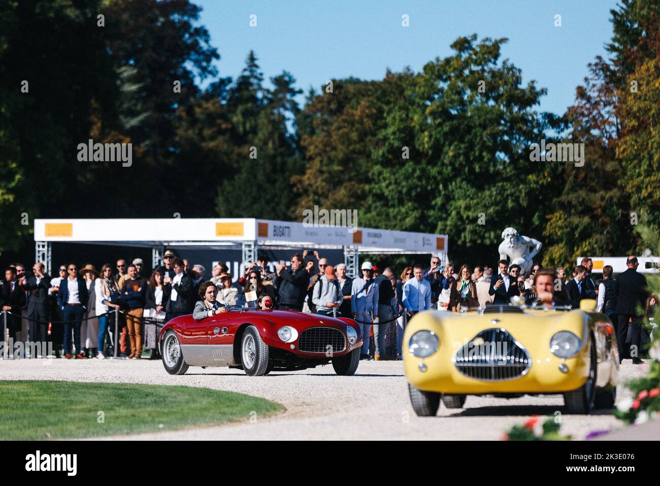 Ferrari 625 TF during the 6th edition of the Chantilly Arts & Elegance ...