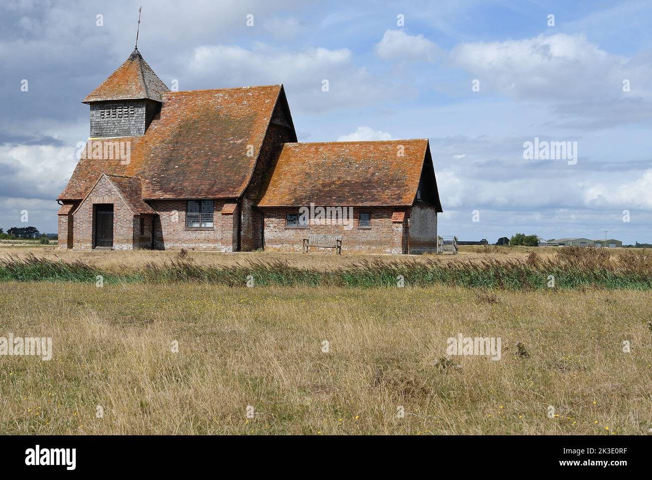 St Thomas Becket Church Romney Marsh kent uk Stock Photo - Alamy
