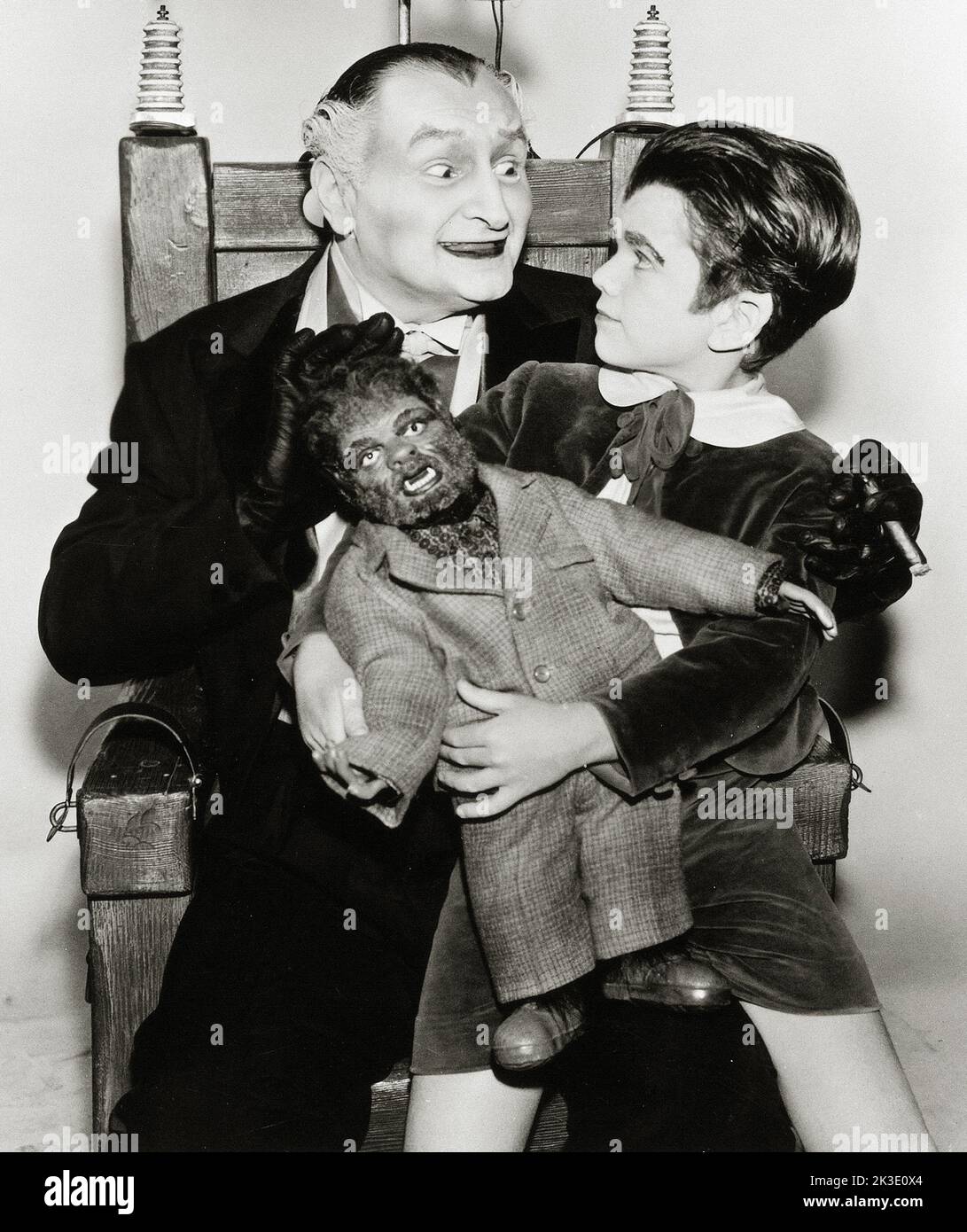 Al Lewis, Butch Patrick, "The Munsters" circa 1964 CBS. (THA File ...