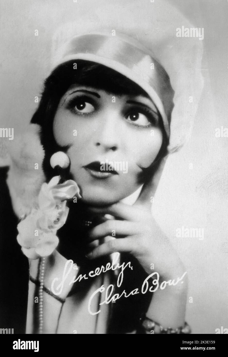 Clara Bow, circa 1925. (THA File Reference # 34408-047THA Stock Photo ...