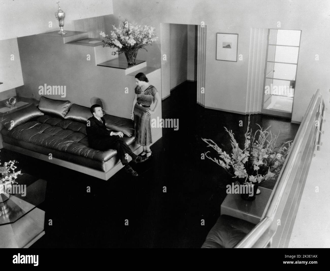Dolores del Rio at her home in Hollywood, CA circa 1935. (THA File ...