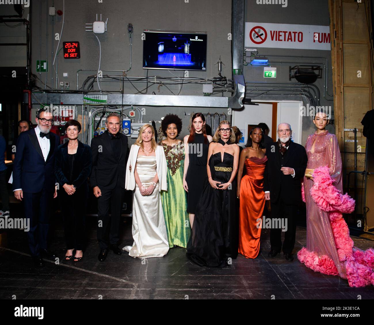 Simone Cipriani , Dame Ellen McArthur , Carlo Capasa , Federica ...