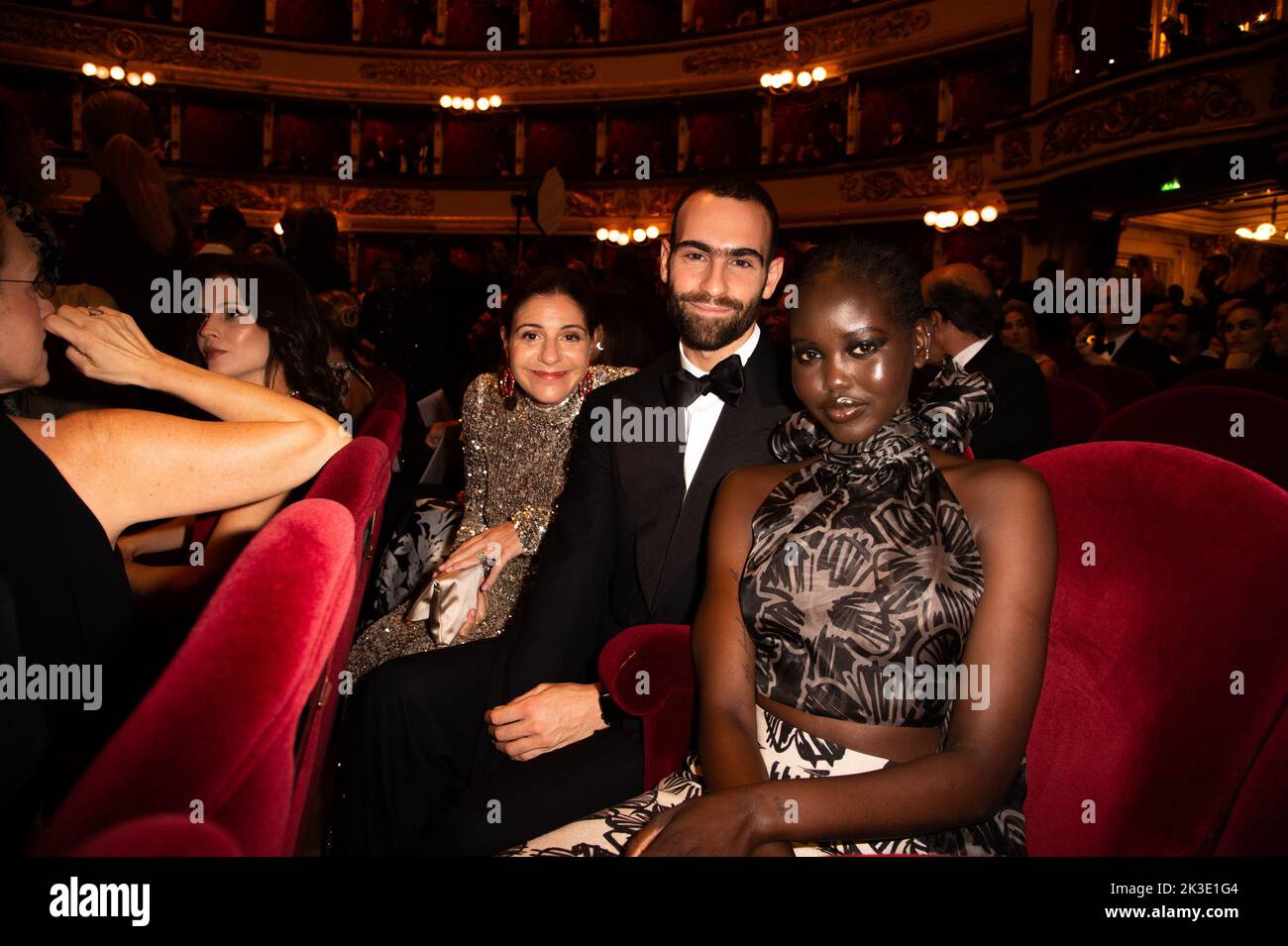 Maria Giulia Prezioso Maramotti , Elia Maramotti , Adut Akech Milan ...