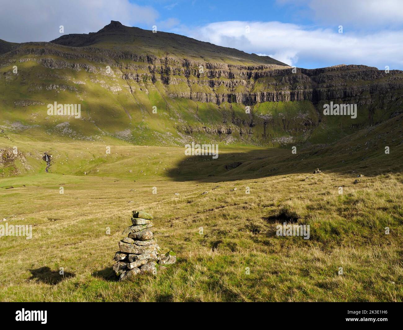 Hiking near Famjin, Suðuroy, Faroes Stock Photo - Alamy