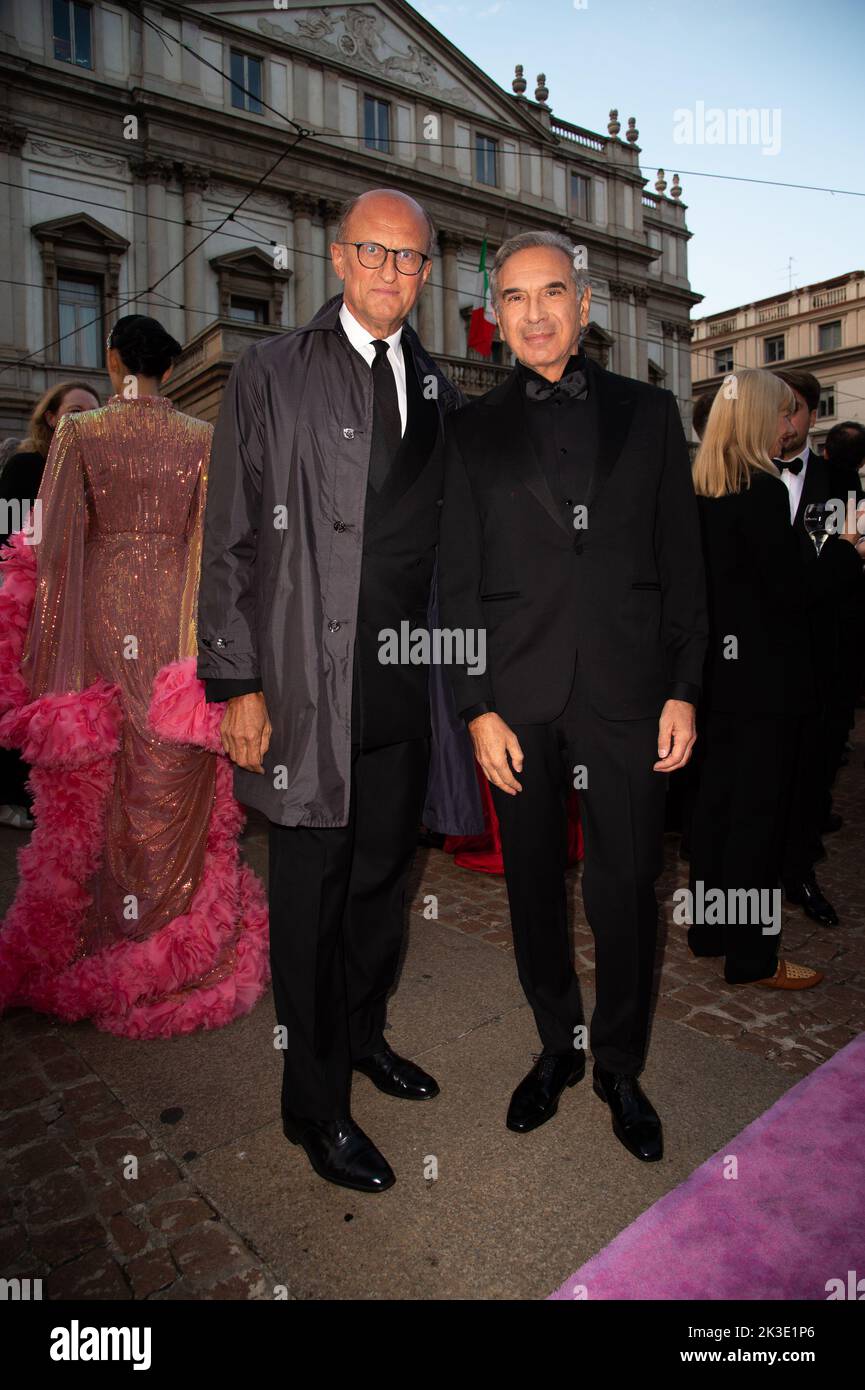 Paolo Zegna , Carlo Capasa Milan Fashion Week - Women S/S 2023 5Th Edition Cnmi Sustainable ...