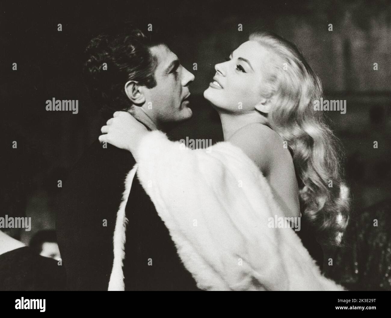 Marcello Mastroianni, Anita Ekberg, Marcello Mastroianni, Anita Ekberg,