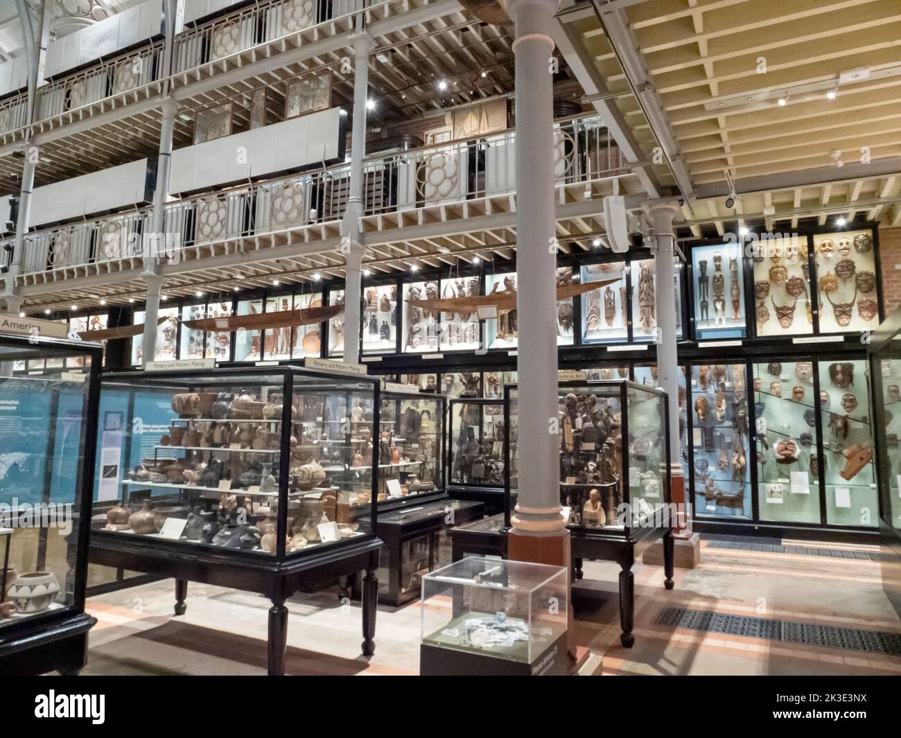 The Pitt Rivers Museum, Oxford, Oxfordshire, UK Stock Photo - Alamy